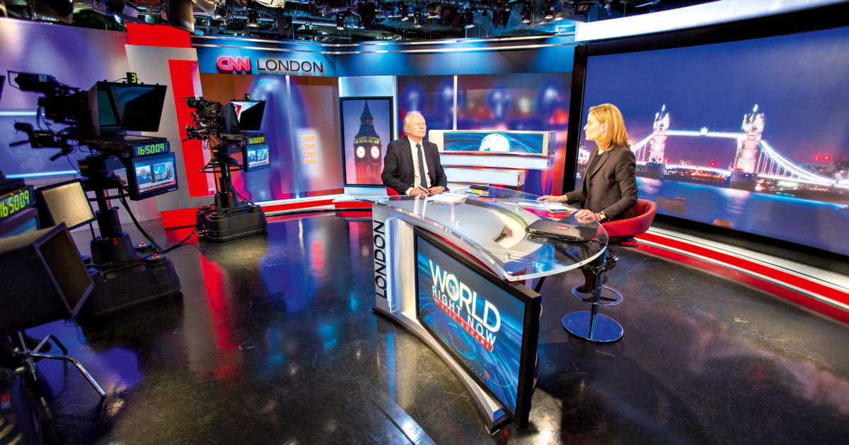 Diaporama : Au cœur de CNN International à Londres - The Good Life