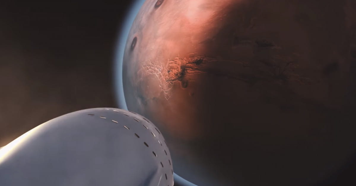 VIDEO : La colonisation de Mars dès 2024 avec SpaceX