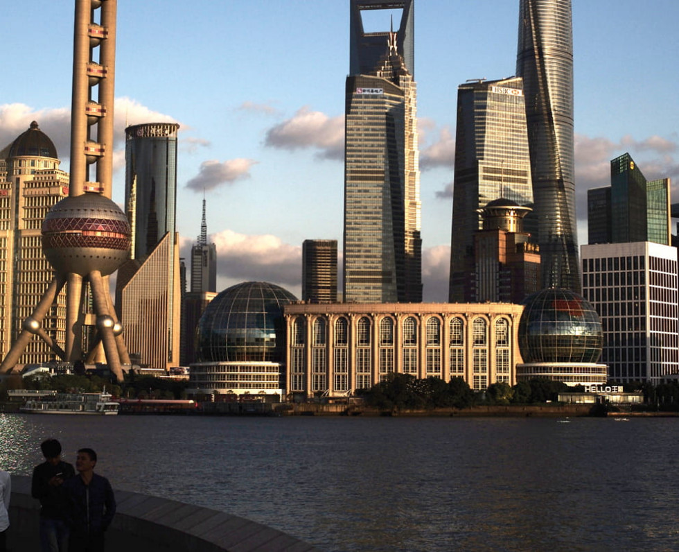 Le Bund de Shanghai