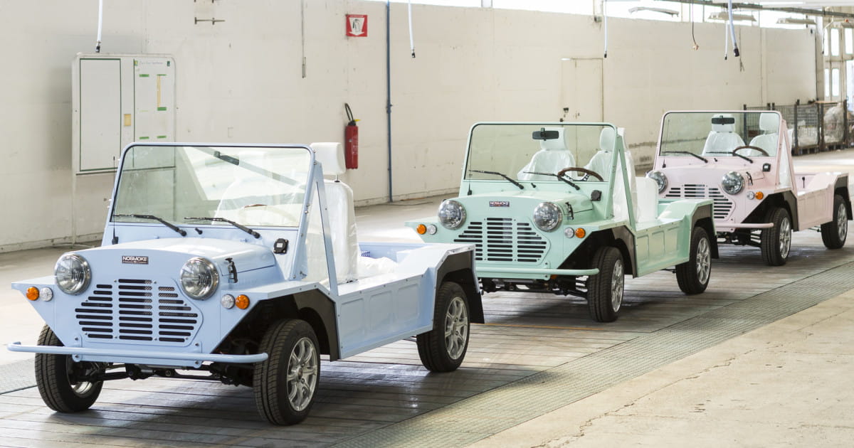 Nosmoke factory : le revival Mini moke ... en mode électrique