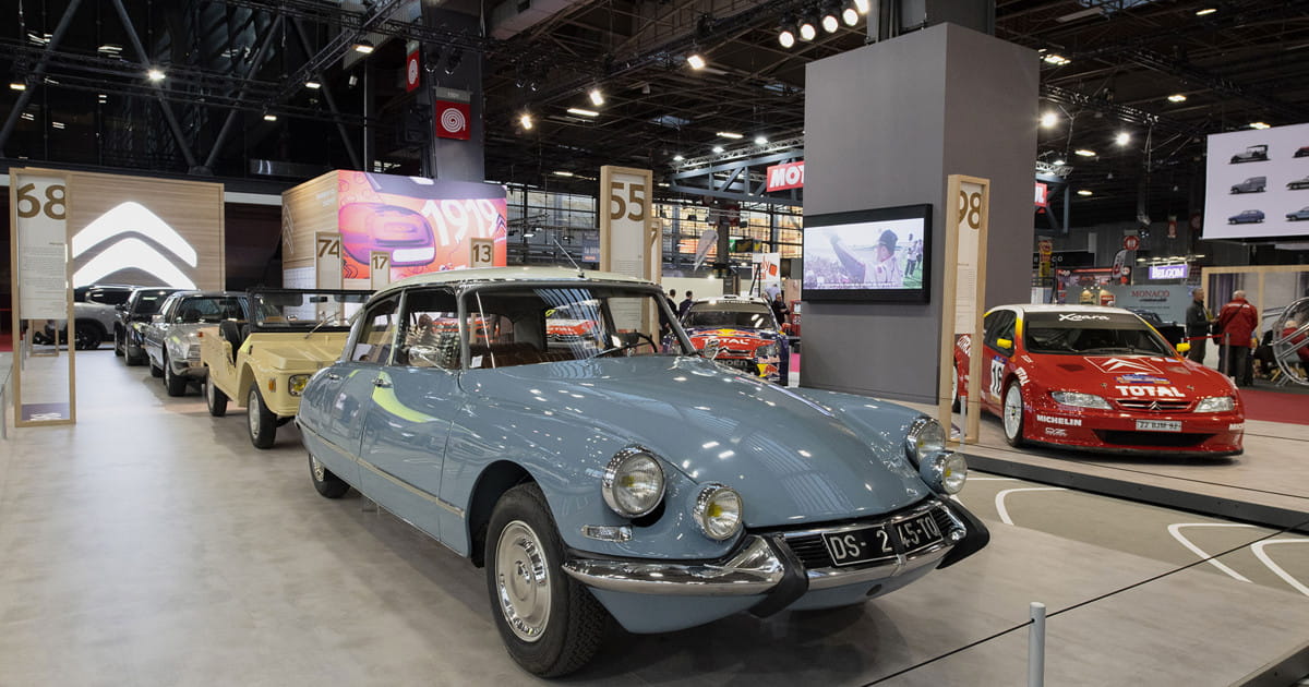 VIDEO : Citroën fête son centenaire au Salon Rétromobile 2019