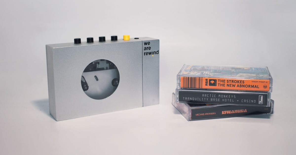 We Are Rewind, le retour en force du baladeur cassette