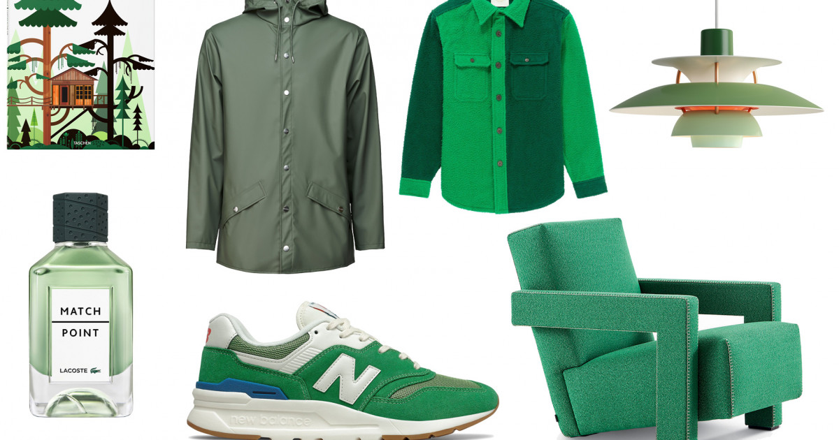 Shopping : notre sélection vert forêt pour le printemps