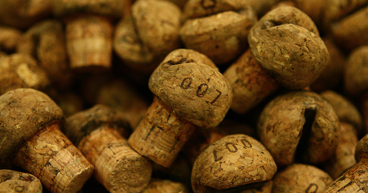 Pour le champagne, le bouchon de liège a une importance capitale